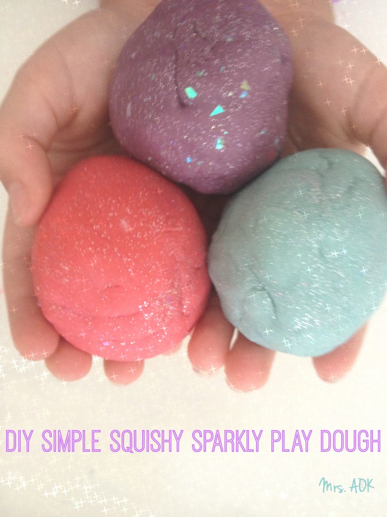 Simple Squishy Long Lasting Play Dough Recipe – That’s What She Said Blog